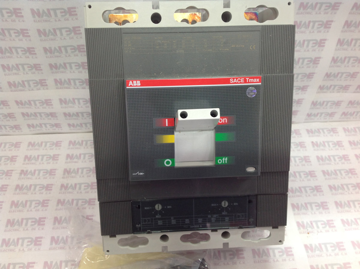 INTERRUPTOR T6N ABB 1SDA060214R1, T6N, 800 AMP, C/REL TMA, 3 POLOS S/T – NAITDE ELECTRIC