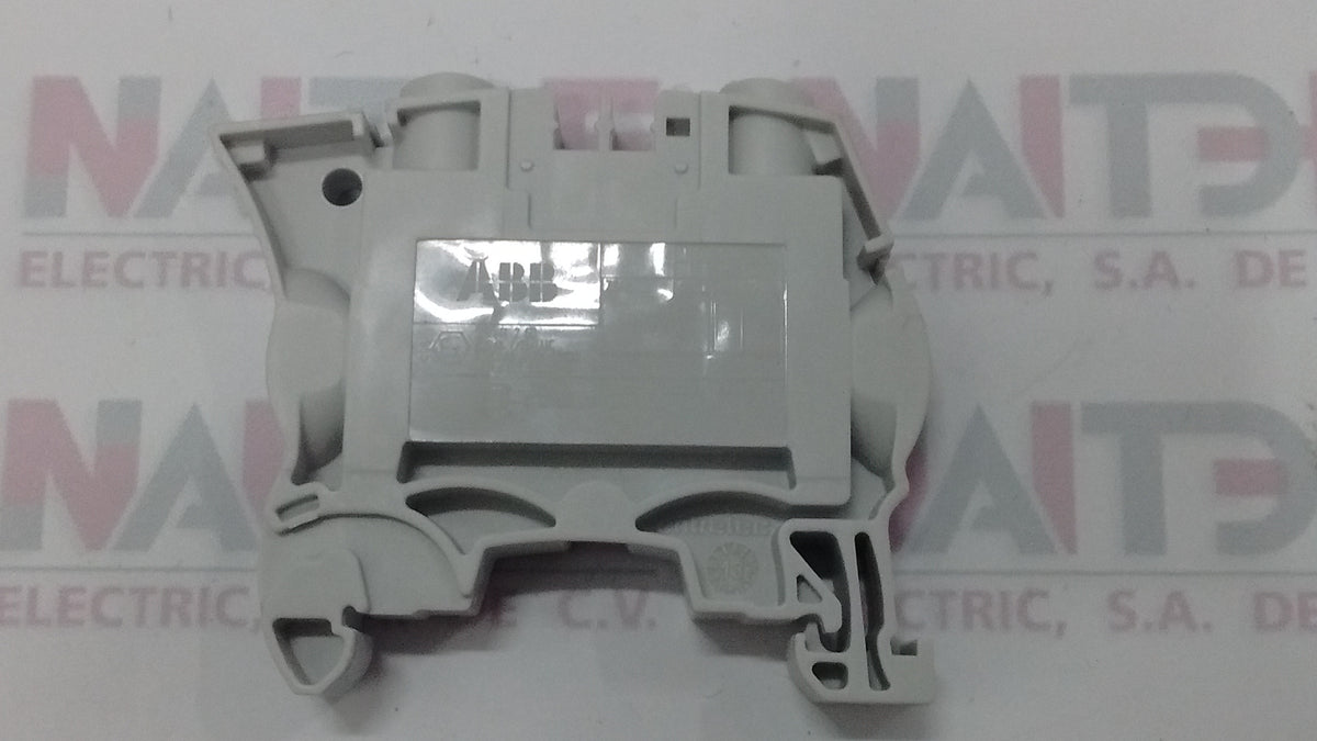 CLEMA DE PASO ABB 10 MM. TIPO Z16, GRIS, CAL.24-4 AWG CAT. 1SNK510010R – NAITDE ELECTRIC