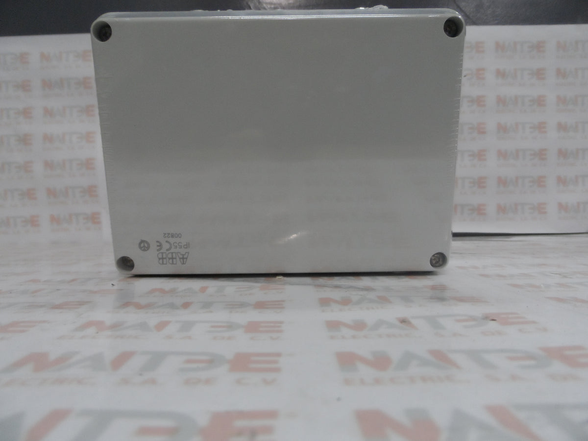 CAJA RECTANGULAR VACIA TERMOPLASTICO ABB M008220000 LS-00822 IP44, IP5 – NAITDE ELECTRIC