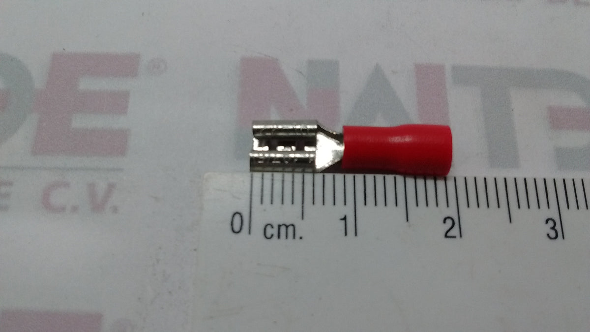 TERMINAL HEMBRA ROJA TCA143 HPR .187 CAL 22-16 ( #AE55125 ) – NAITDE ...