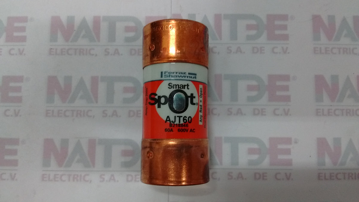 FUSIBLE FERRAZ AJT60, 60 AMP 600 V ( LITTELFUSE JTD060 / BUSSMANN LPJ ...