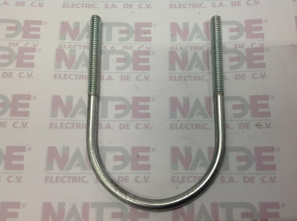 ABRAZADERA ROSCADA TIPO "U" CON TUERCA 130-200 DE 2" – NAITDE ELECTRIC