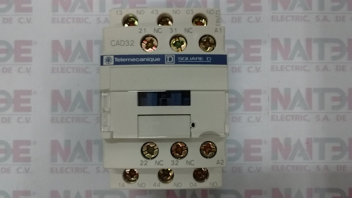 CONTACTOR TELEMECANIQUE CAD32 F7 110V 2NC-3NA – NAITDE ELECTRIC