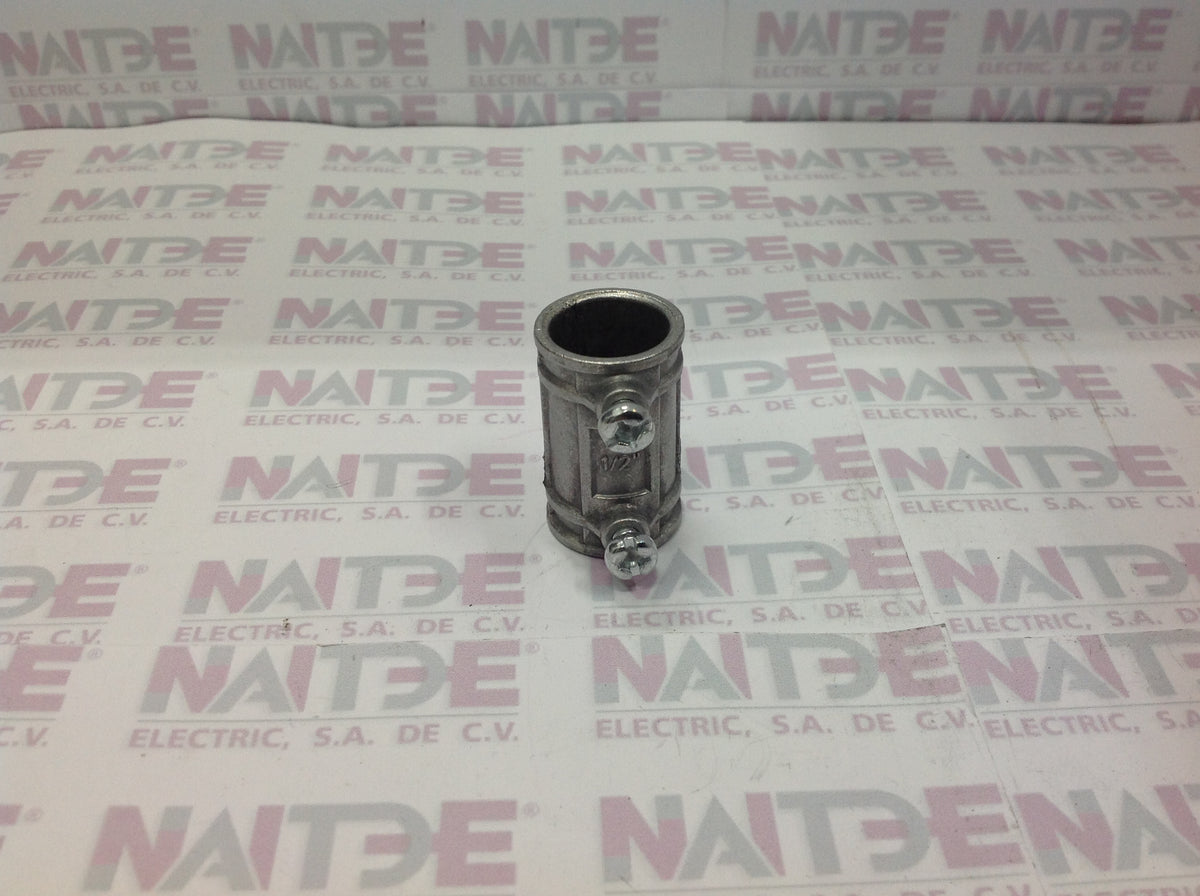 COPLE ANCLO/ARGOS PARED DELGADA CPD-12 DE 1/2" CON TORNILLO GALVANIZAD – NAITDE ELECTRIC