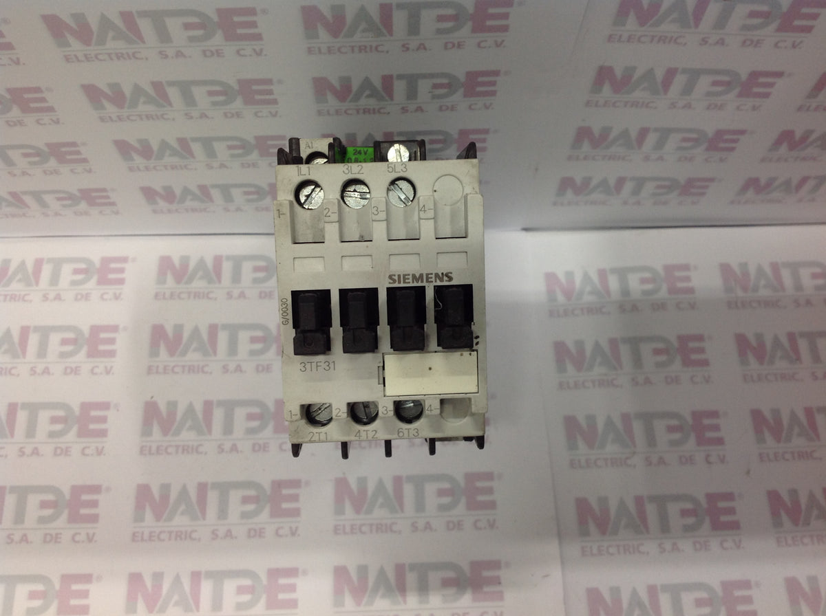 CONTACTOR SIEMENS 3TF31 DE 24 V. – NAITDE ELECTRIC