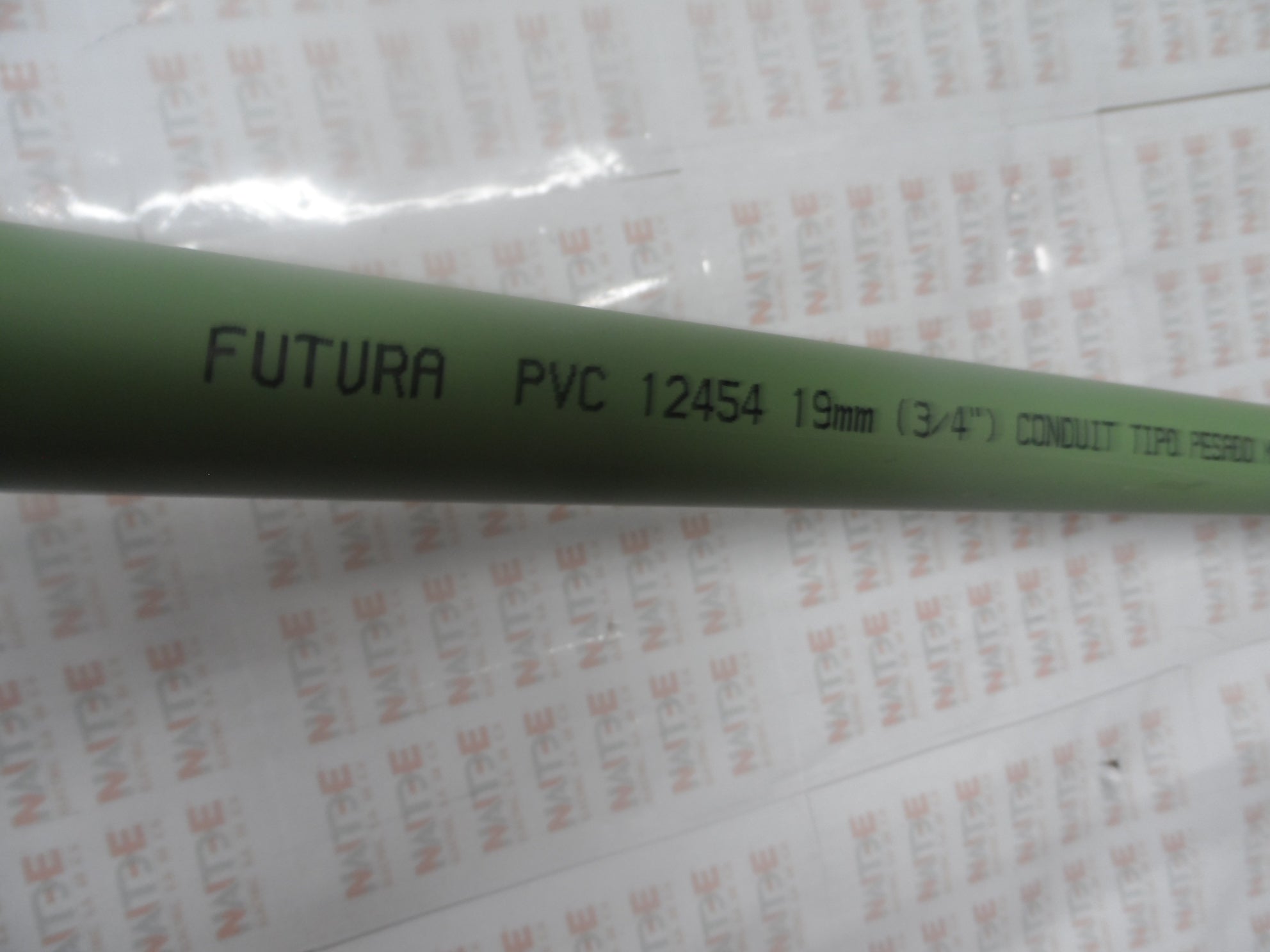 TUBO CONDUIT DE PVC VERDE DE 3/4" SERVICIO PESADO. – NAITDE ELECTRIC