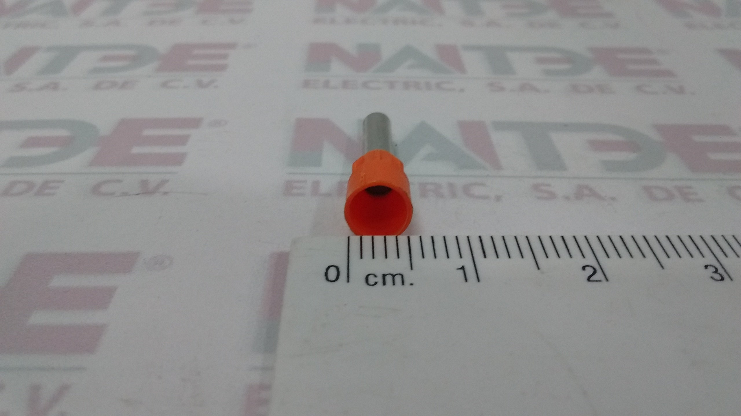 TERMINAL DE PUNTA HUECA 250 STARFIX 37 667, DE 4.0 MM CAL.12 COLOR NAR ...