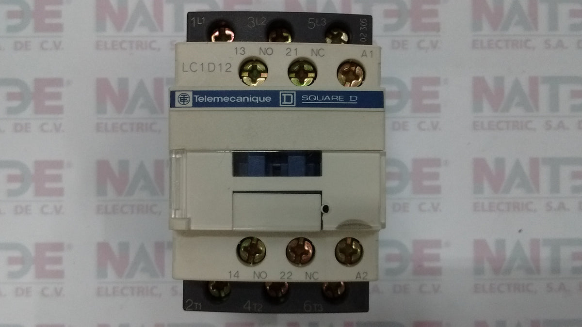 CONTACTOR TESYS LC1D12 MCA TELEMECANIQUE 440 V – NAITDE ELECTRIC