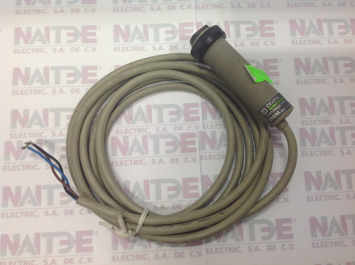 SENSOR RETROREFLECTIVO SUNX CY-17A M18 20-240 VAC NO DS 3 MTS 3 HILOS ...