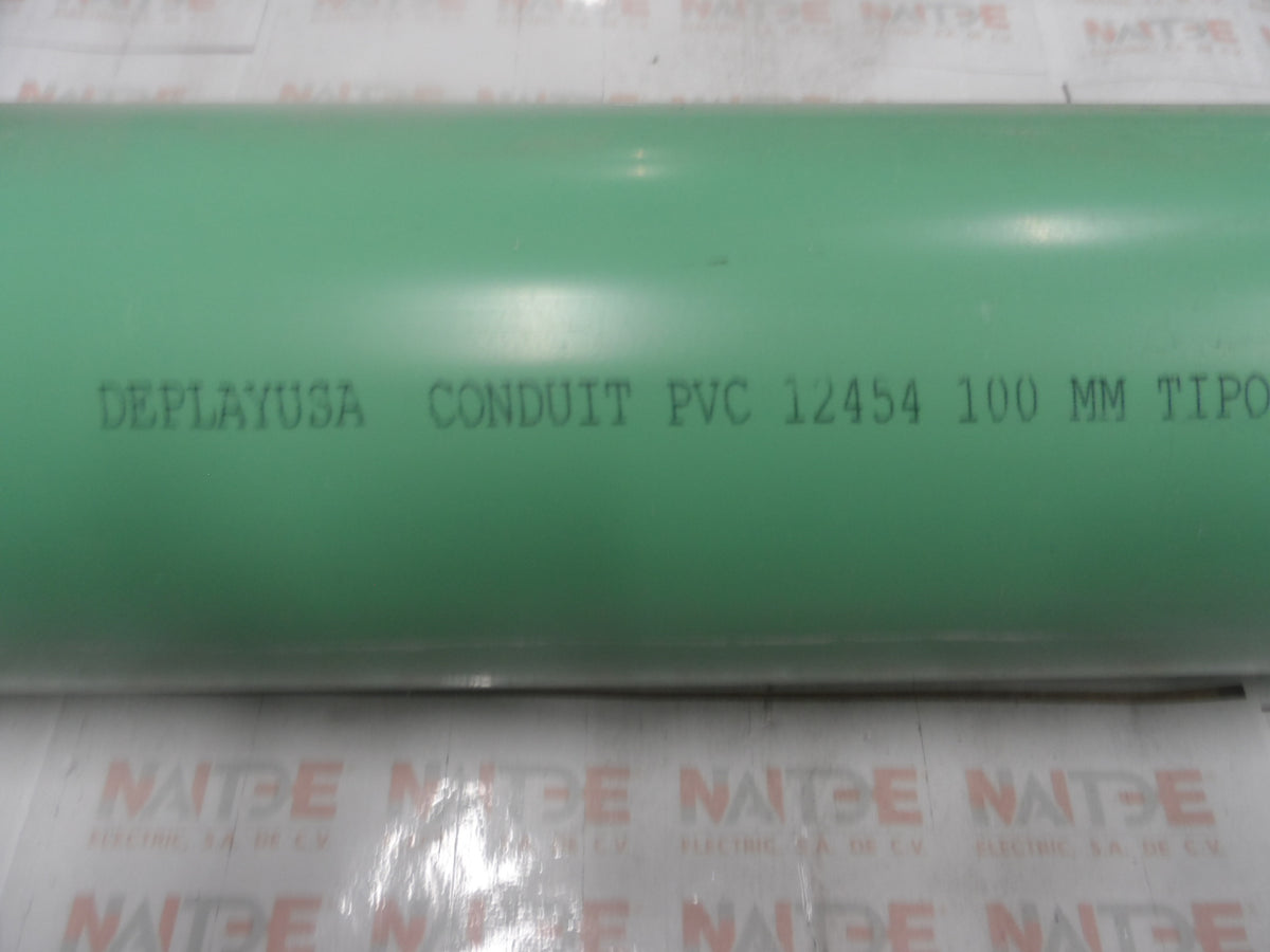 TUBO CONDUIT DE PVC VERDE DE 4" SERVICIO PESADO – NAITDE ELECTRIC