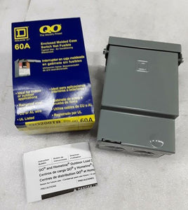 INTERRUPTOR SIN FUSIBLES EN CAJA MOLDEADA BLINDADA QO200TR 60A 240VAC ...