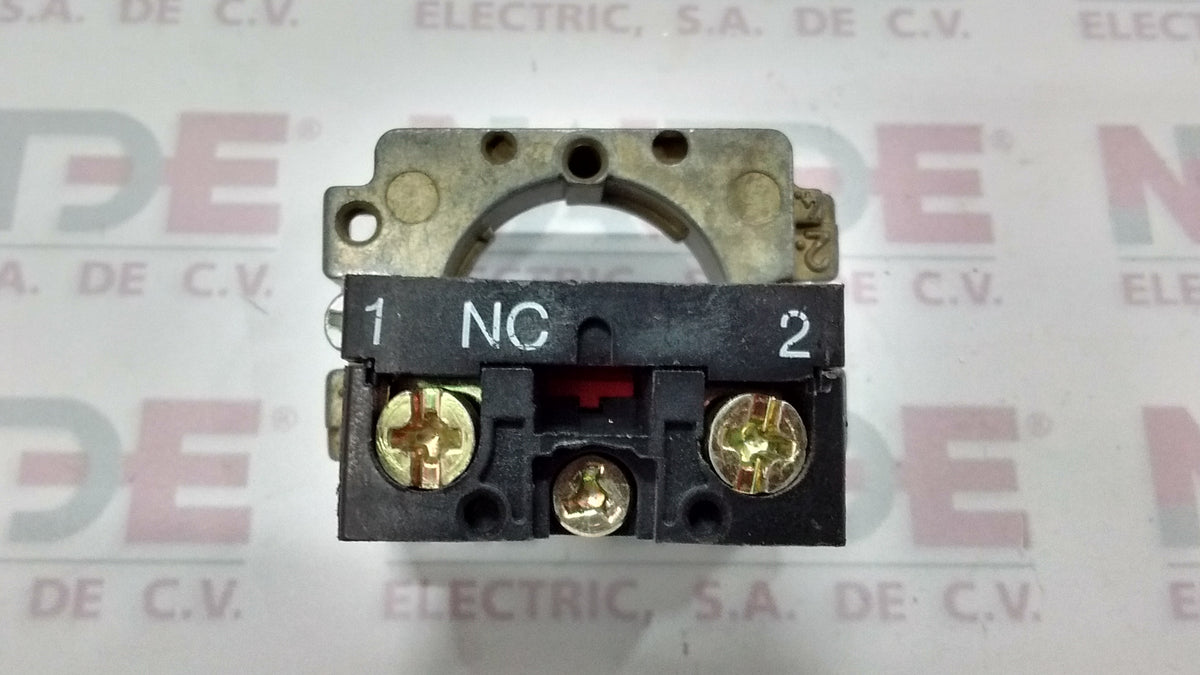 BASE CON BLOCK TELEMECANIQUE ZB2BZ102 NC – NAITDE ELECTRIC