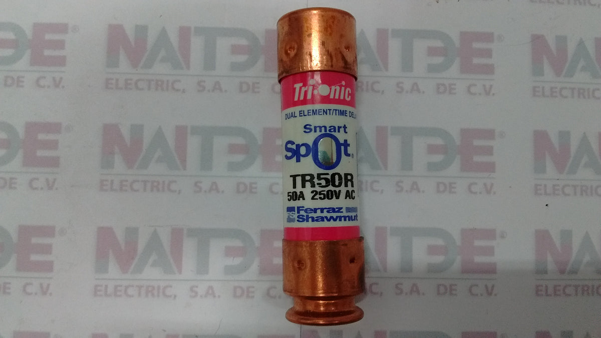 FUSIBLE FERRAZ TR50R, 50 AMP 250 V C/RET – NAITDE ELECTRIC