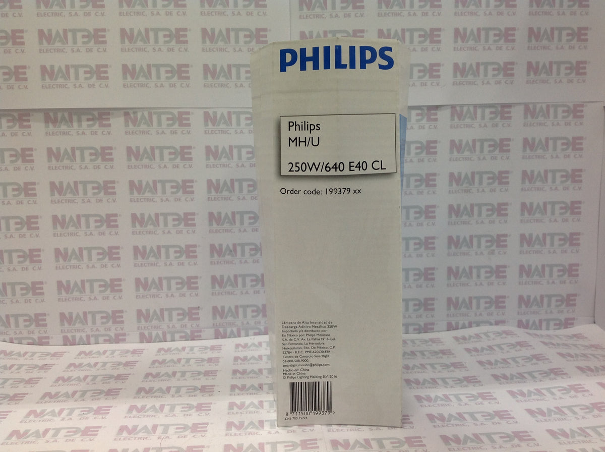 FOCO GE ADITIVOS METALICOS OSRAM / PHILLIPS 42729 MVR250/U 250 W CLARO ...