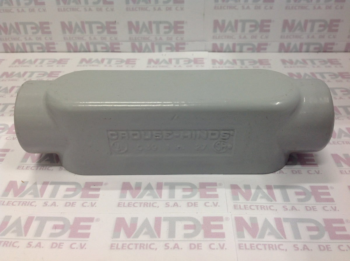 CONDULET CROUSE HINDS OC DE 1 PULG ( SERVICIO LIVIANO ) SERIE 9 (SIN T ...