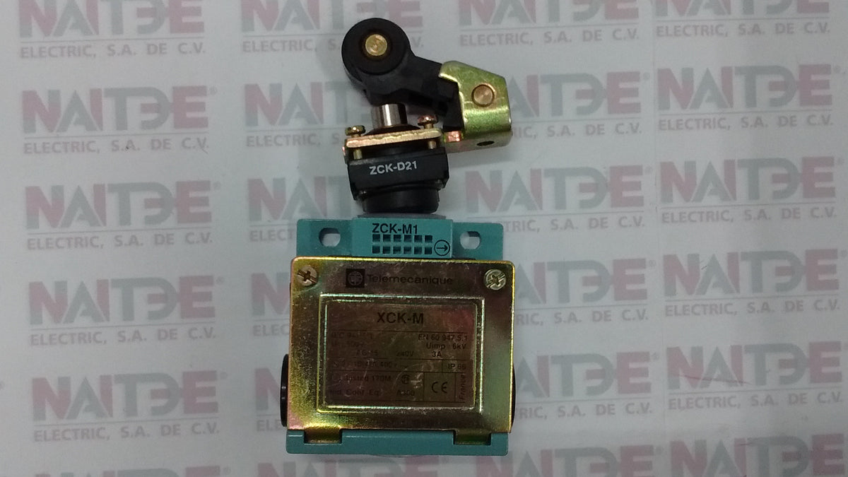 LIMIT SWITCH DE POSICION TELEMECANIQUE XCKM121 DE 1 SENTIDO NA-NC ...